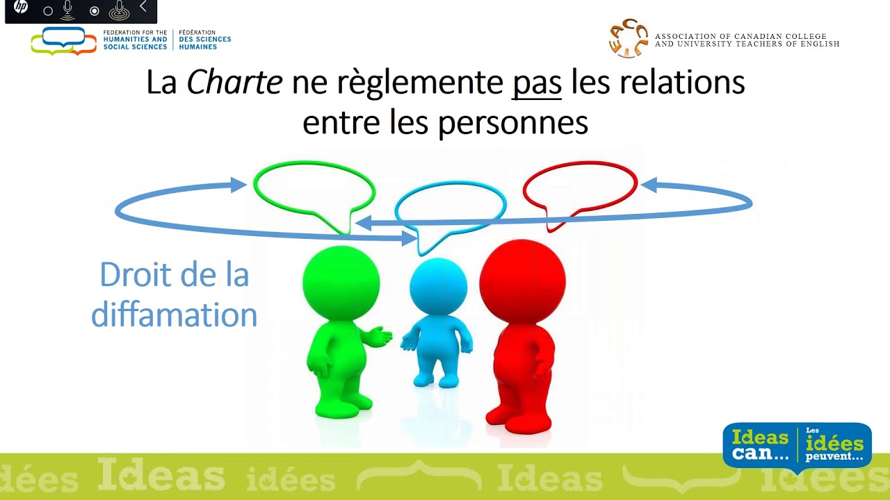 Le droit de la diffamation : introduction et rudiments - YouTube