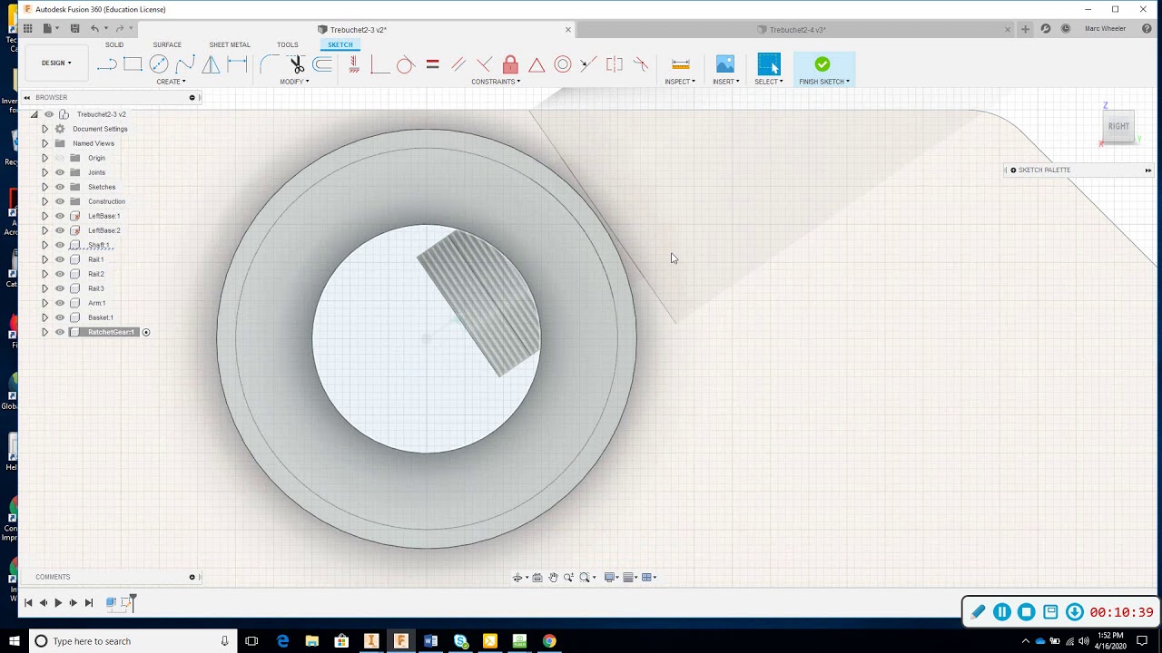 Fusion360 Basics - Catapult Project - Part4 - YouTube