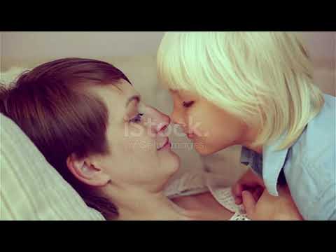 Cutest Kiss | Touching Noses | Mother and Child Gesture