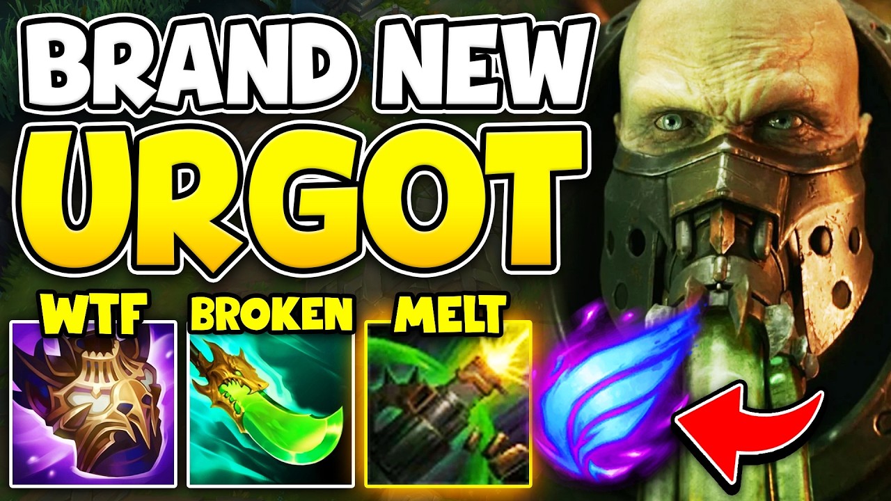 THIS NEW URGOT BUILD IS TAKING OVER TOP LANE! (WHAT IS THIS DAMAGE RIOT ...