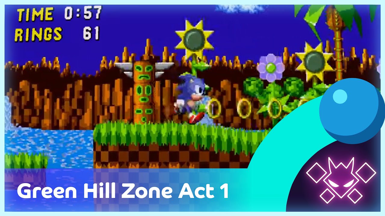 Sonic the Hedgehog - Green Hill Zone Act 1 - YouTube