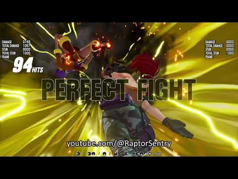 KOF XV New Patch 2.42 Leona Stun TOD 100% 94 Hit Corner Combo (Quick Max, Late Blue Max) - YouTube