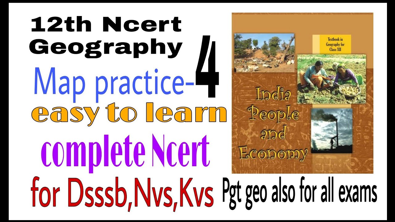 12th Ncert geo🌍 map practice-4 - YouTube