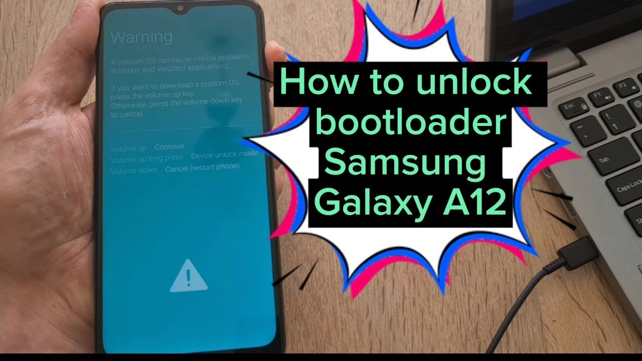 How to unlock the Bootloader Samsung Galaxy A12 | Android 12 # ...