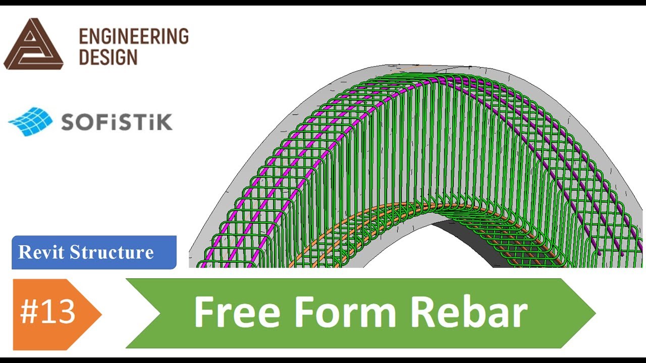 Revit Structure Indonesia #13 Free Form Rebar (Revit 2020) - YouTube