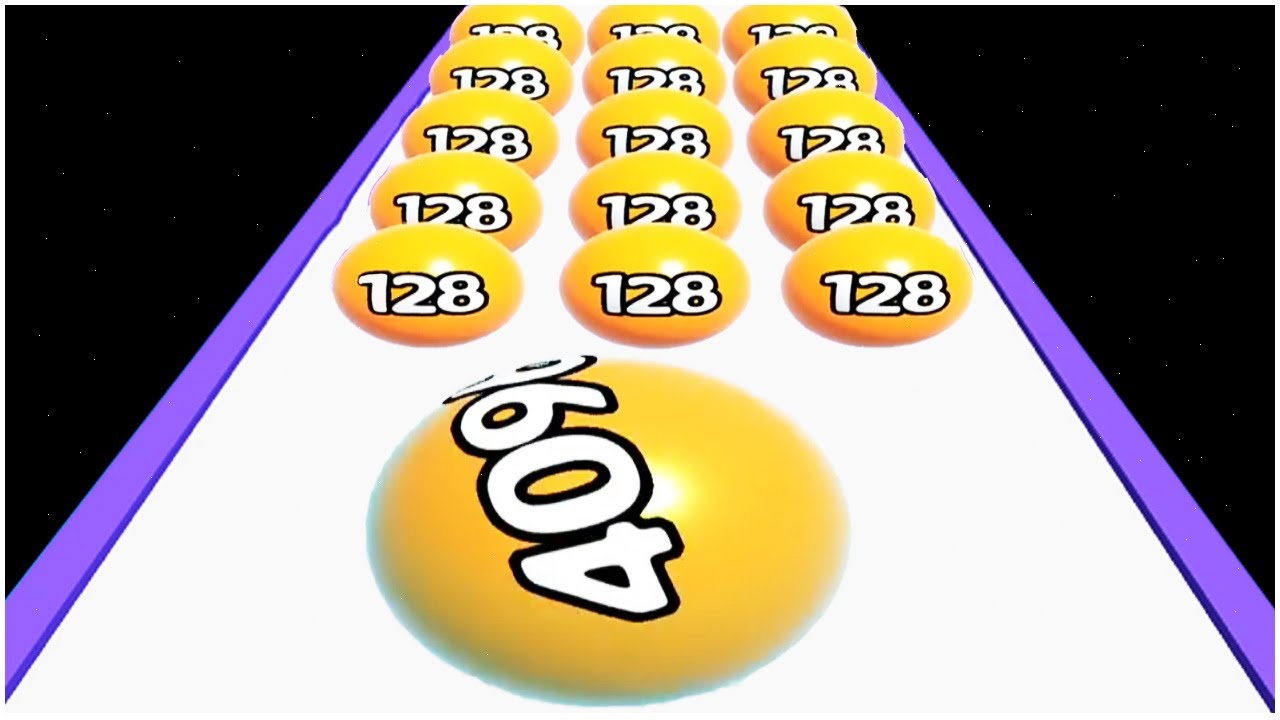 Merge 2048 Run Ball Vs Numbers Ball Blend Challenge - YouTube