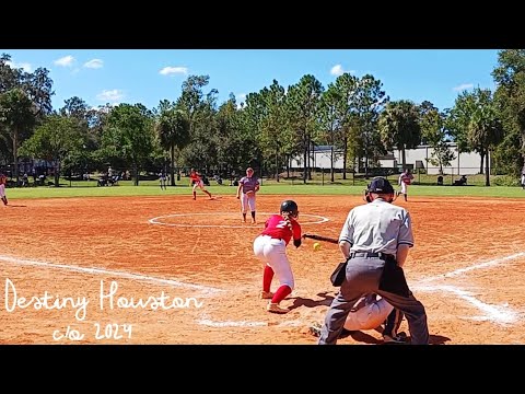 Destiny Houston - Batting - (10-22-22) - YouTube