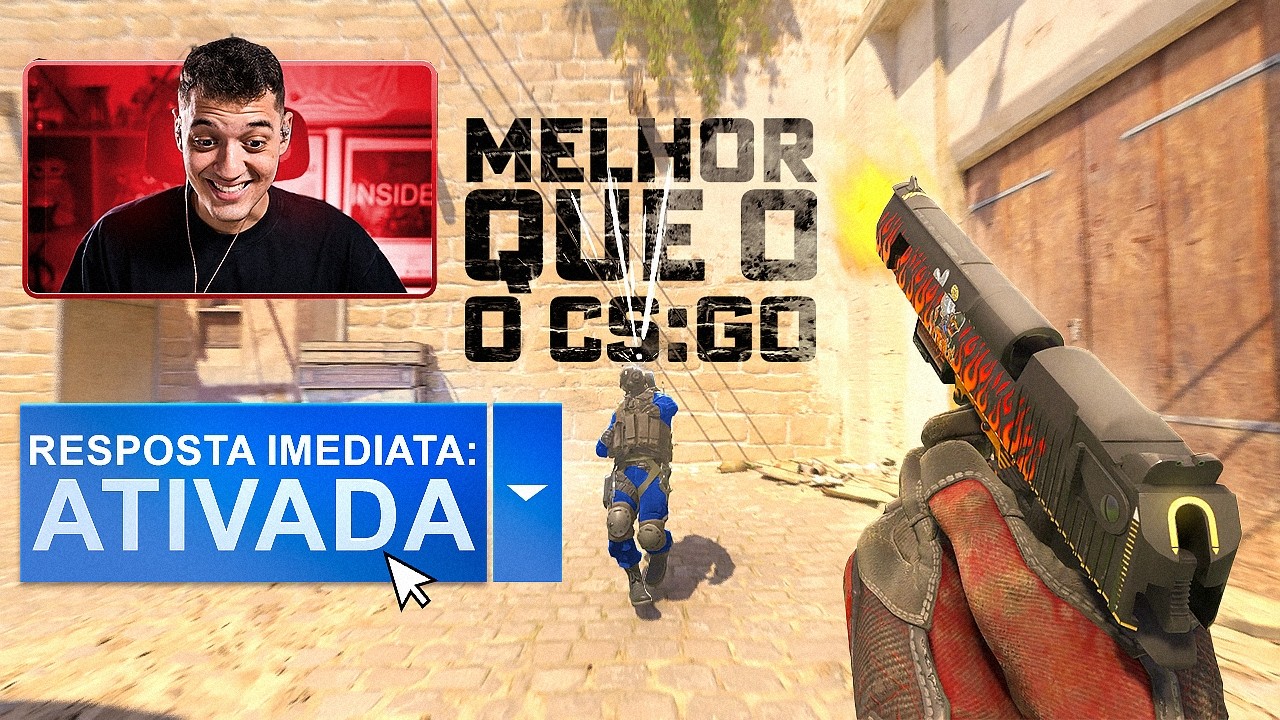 é real, tá MELHOR que o CS:GO! CS 2 ATUALIZOU A RESPONSIVIDADE com NOVA ...