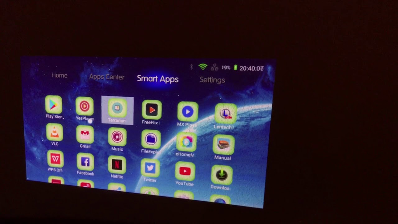 Android Mini Projector Walkthru - YouTube