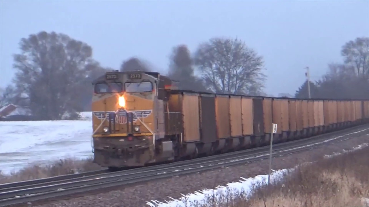 UP coal train at Walker's Crossing November 14, 2019 - YouTube