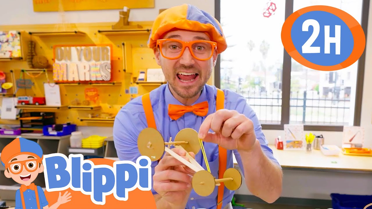 MOXI Museum + 2 hours of Blippi Educational Videos | Kids Cartoons ...