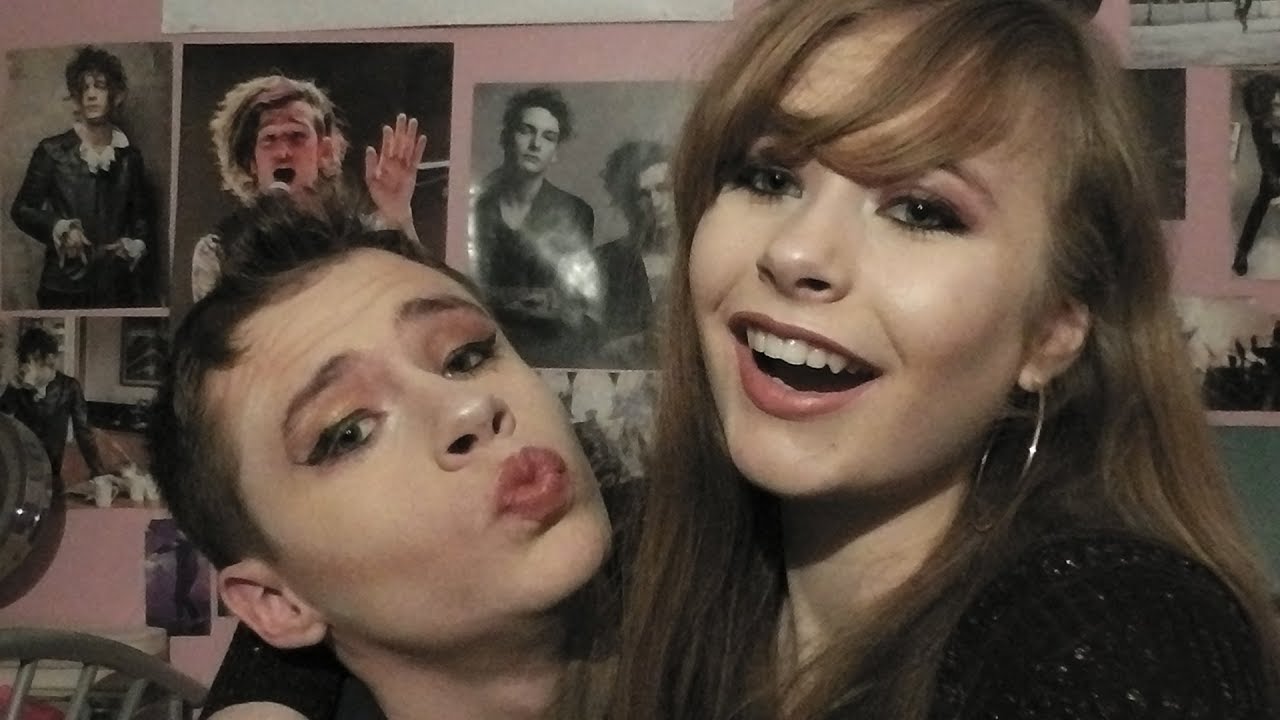 I Do My Brothers Makeup! - YouTube