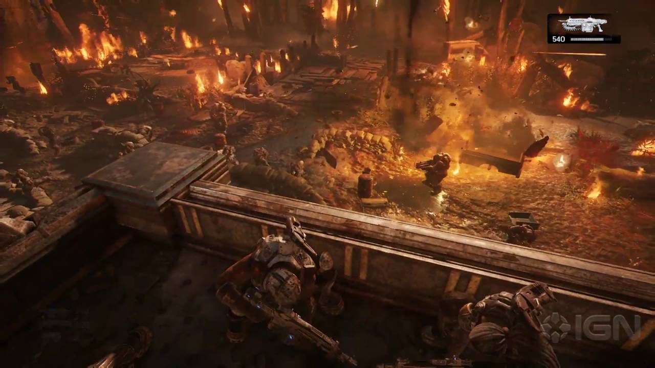 Gears of War 4 Walkthrough - Act 1 - Prologue Part 2 - YouTube