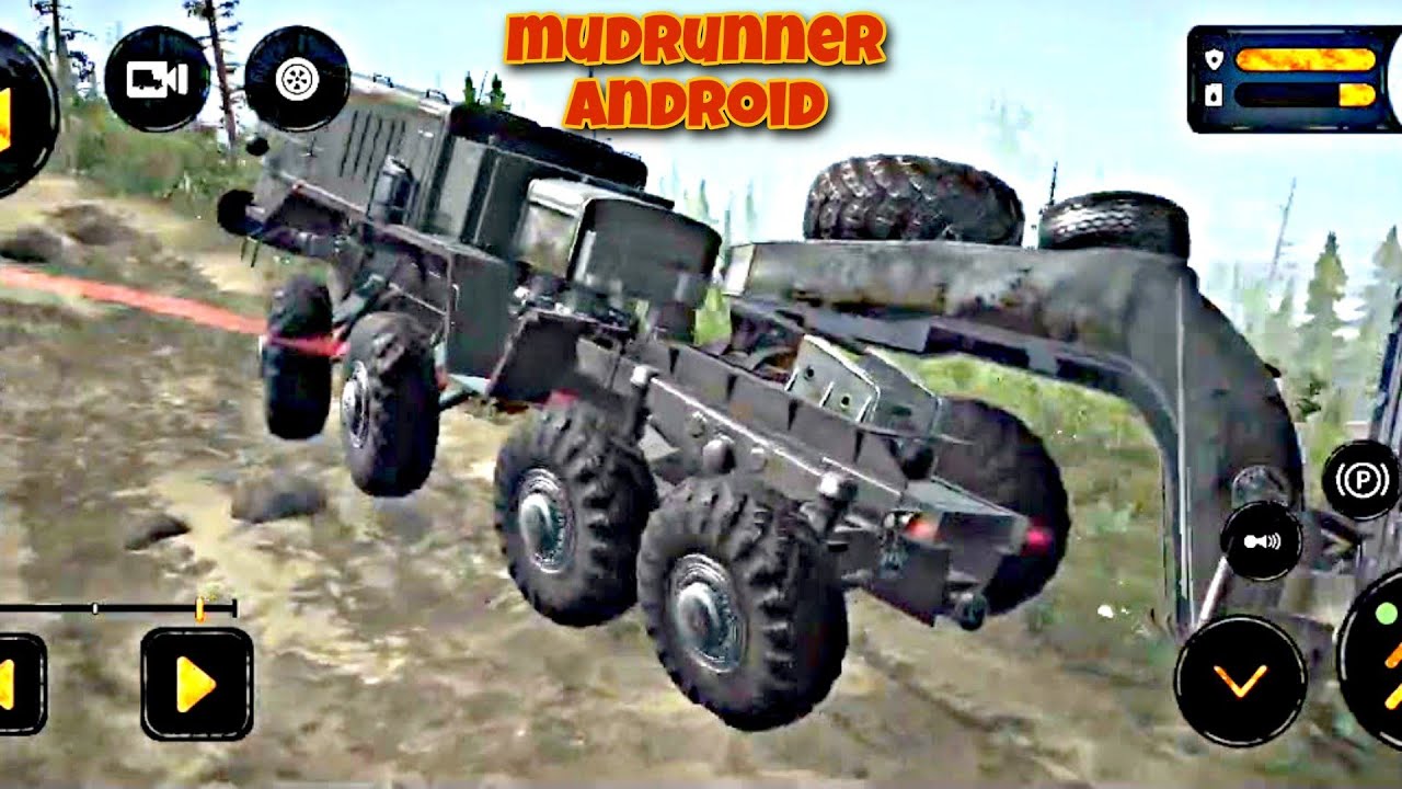 Spintires MudRunner: MudRunner Mod Apk Mobile || Android Gameplay - YouTube