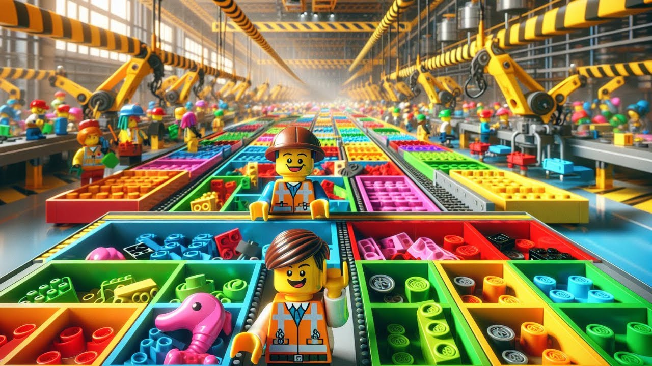 How LEGO are Made | BILLIONS of BRICKS each Year - YouTube