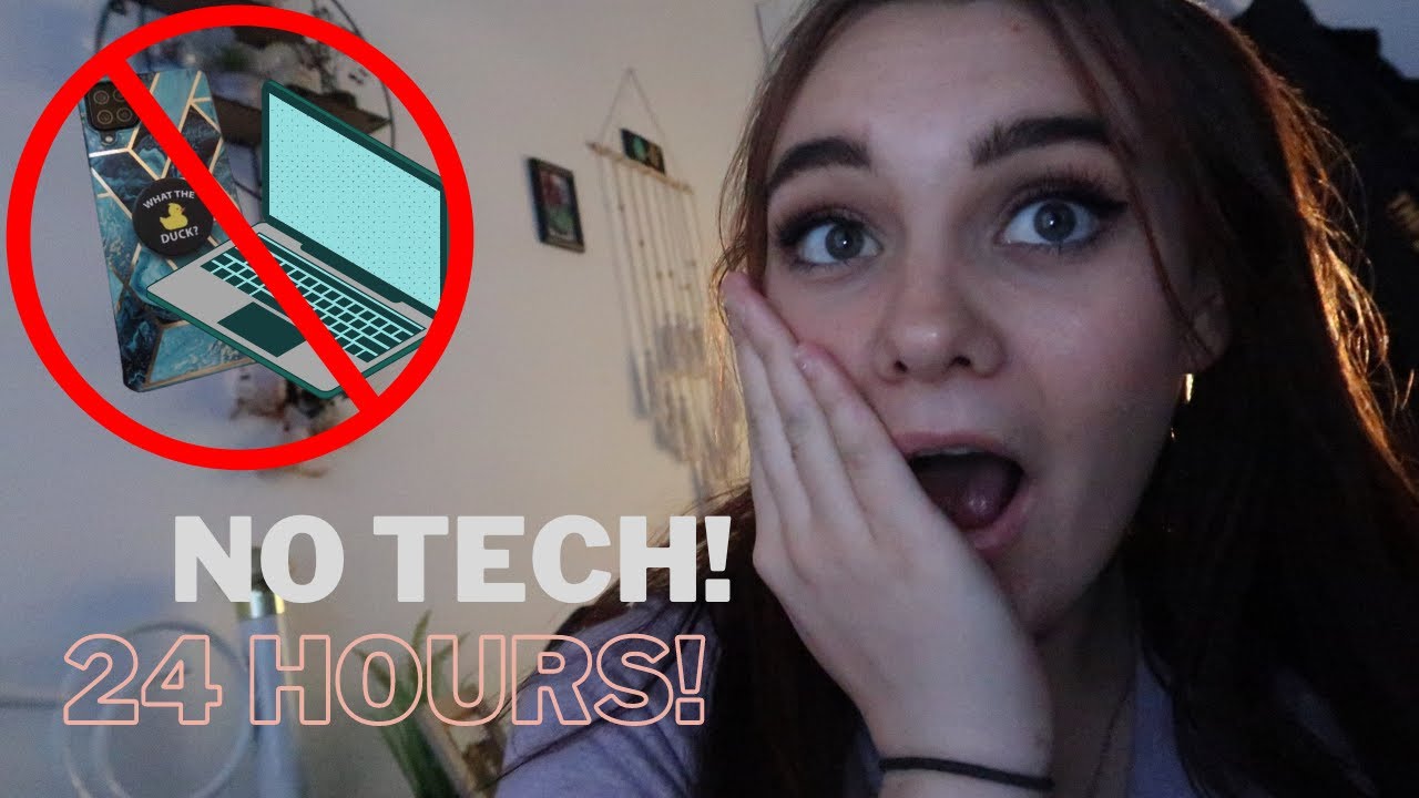 Spending 24 hours With No Technology! - YouTube