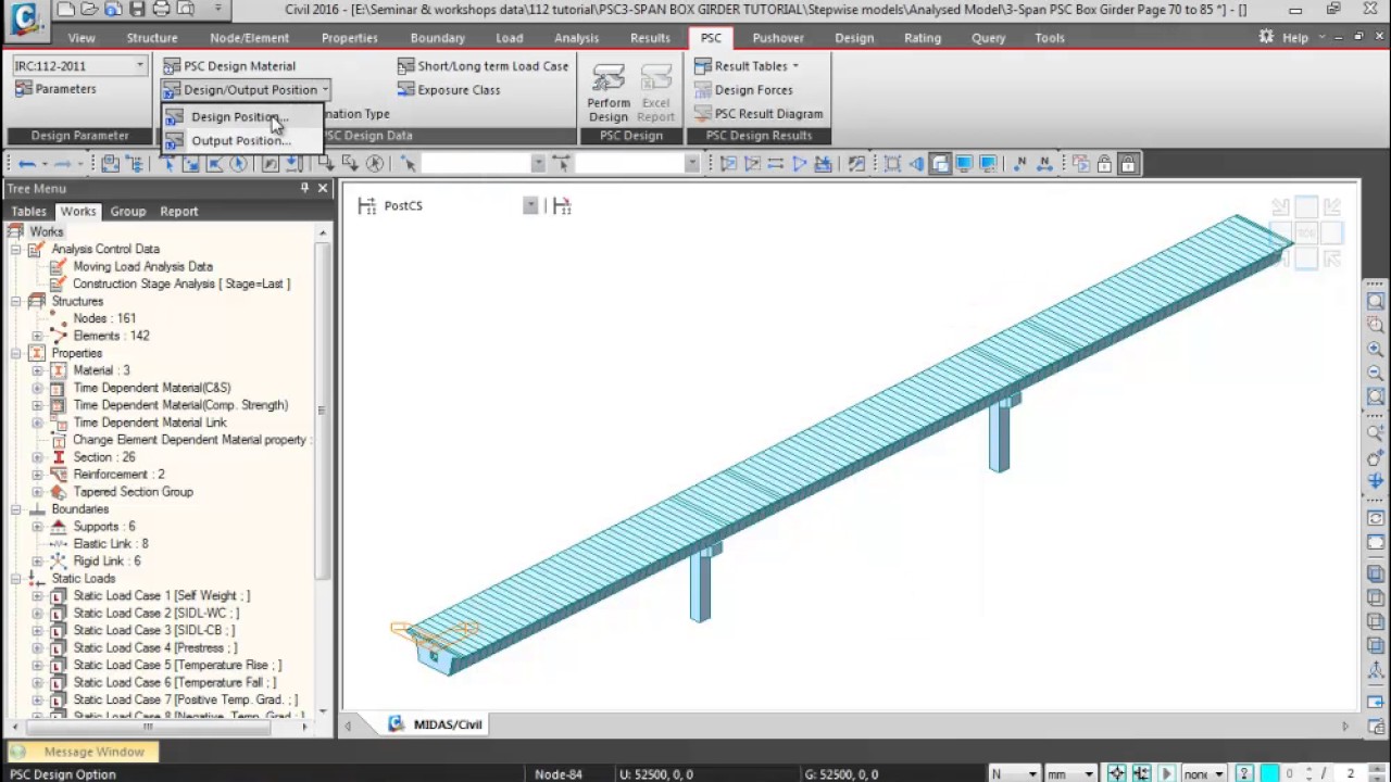 6B PSC Design and Report Generation - YouTube