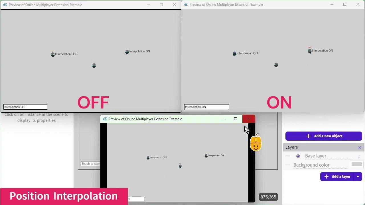 Online Multiplayer Extension for GDevelop. Version 0.0.5 is released! - YouTube
