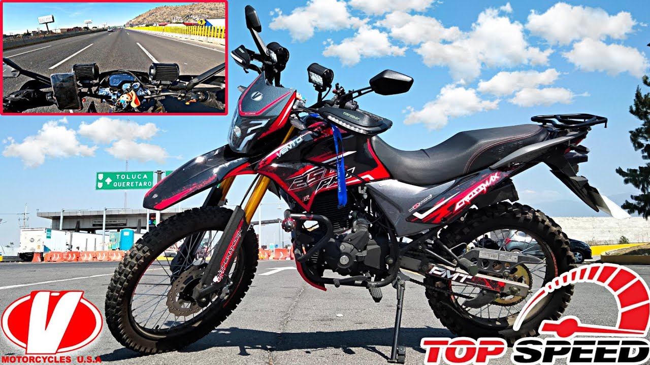 Vento CrossMax 250 Pro 2023|Top Speed|¿La Mejor Doble Propósito? - YouTube