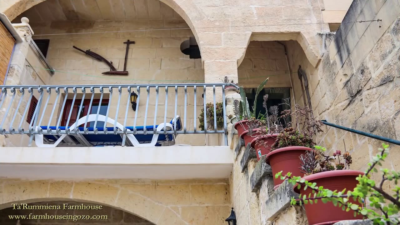 Rummiena Farmhouse in Gozo Malta - YouTube