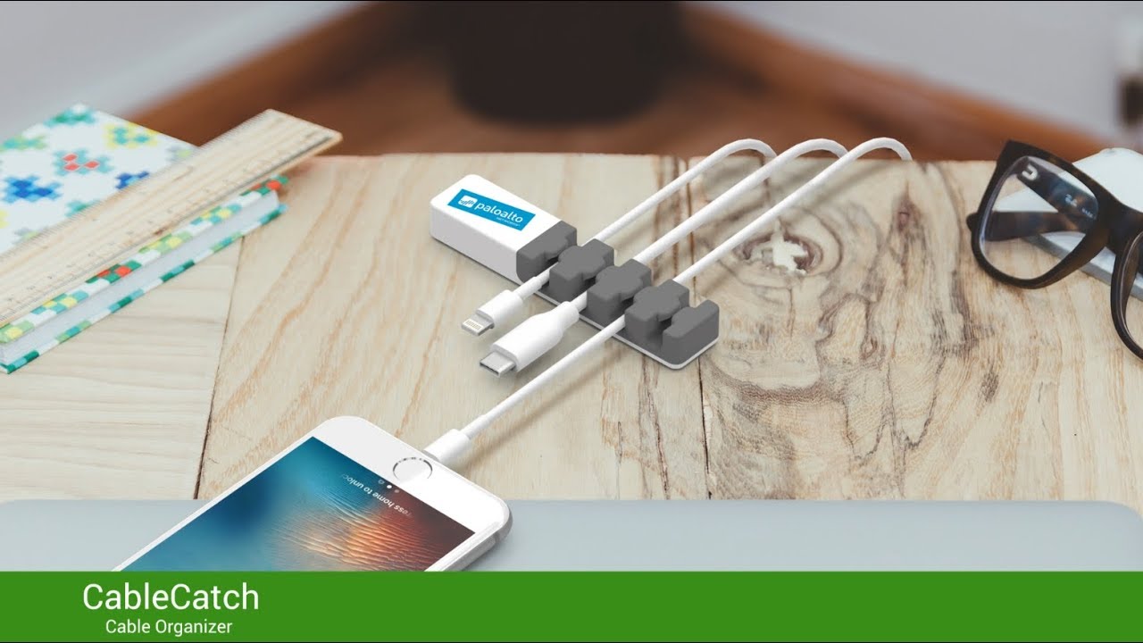 CableCatch: Cable Organizer - YouTube