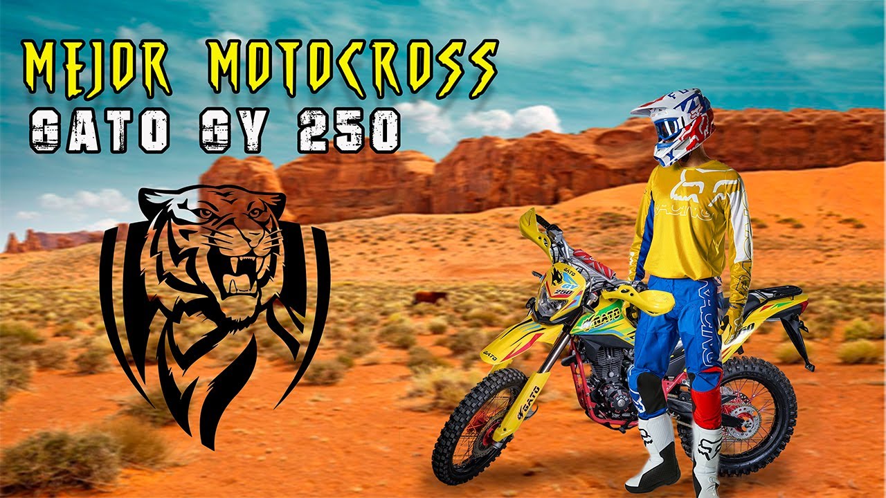Prueba de Enduro (Super Gato Gy250) te sorprenderá sus capacidades ...