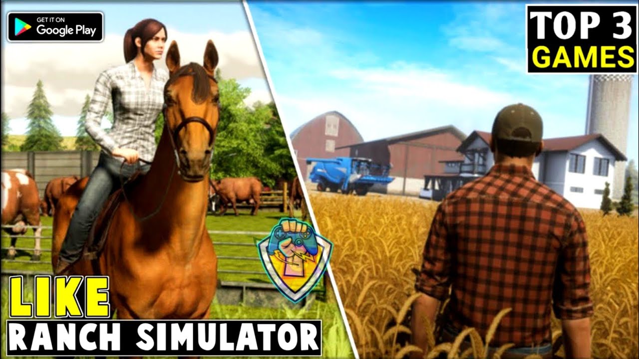 Top 3 Games like Ranch Simulator For Android || top 5 framing games for ...