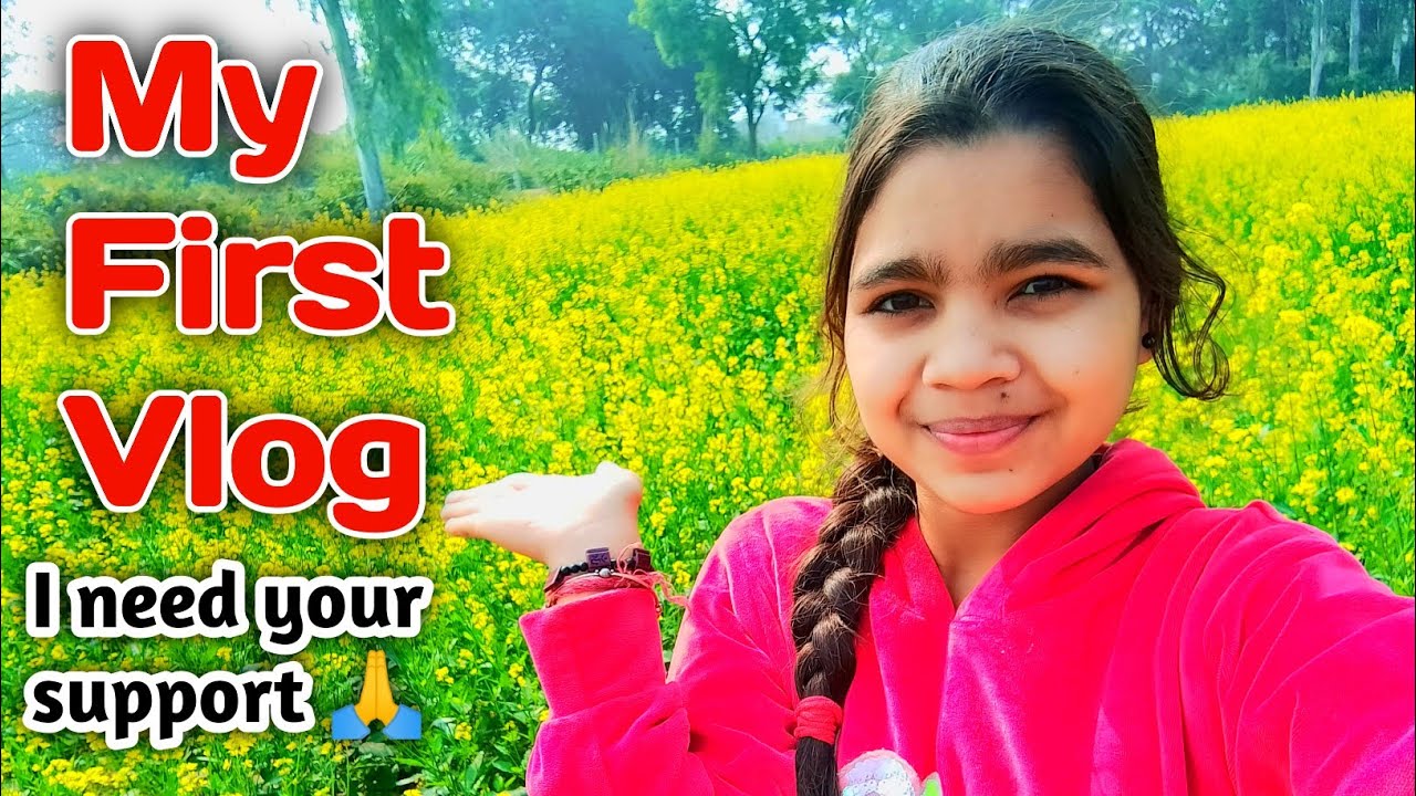 My First Vlog || 😊 My First Video On YouTube || Angel Anshika vlogs ...