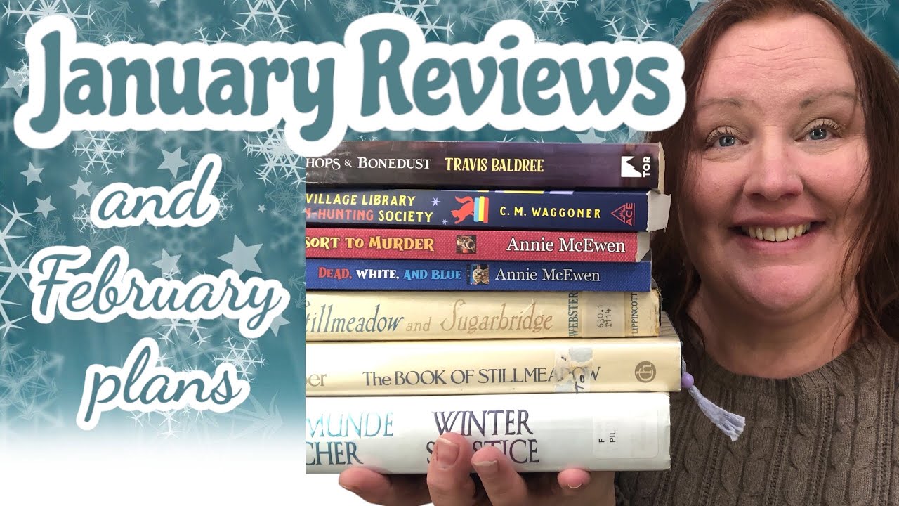 January Book Reviews and February plans - YouTube