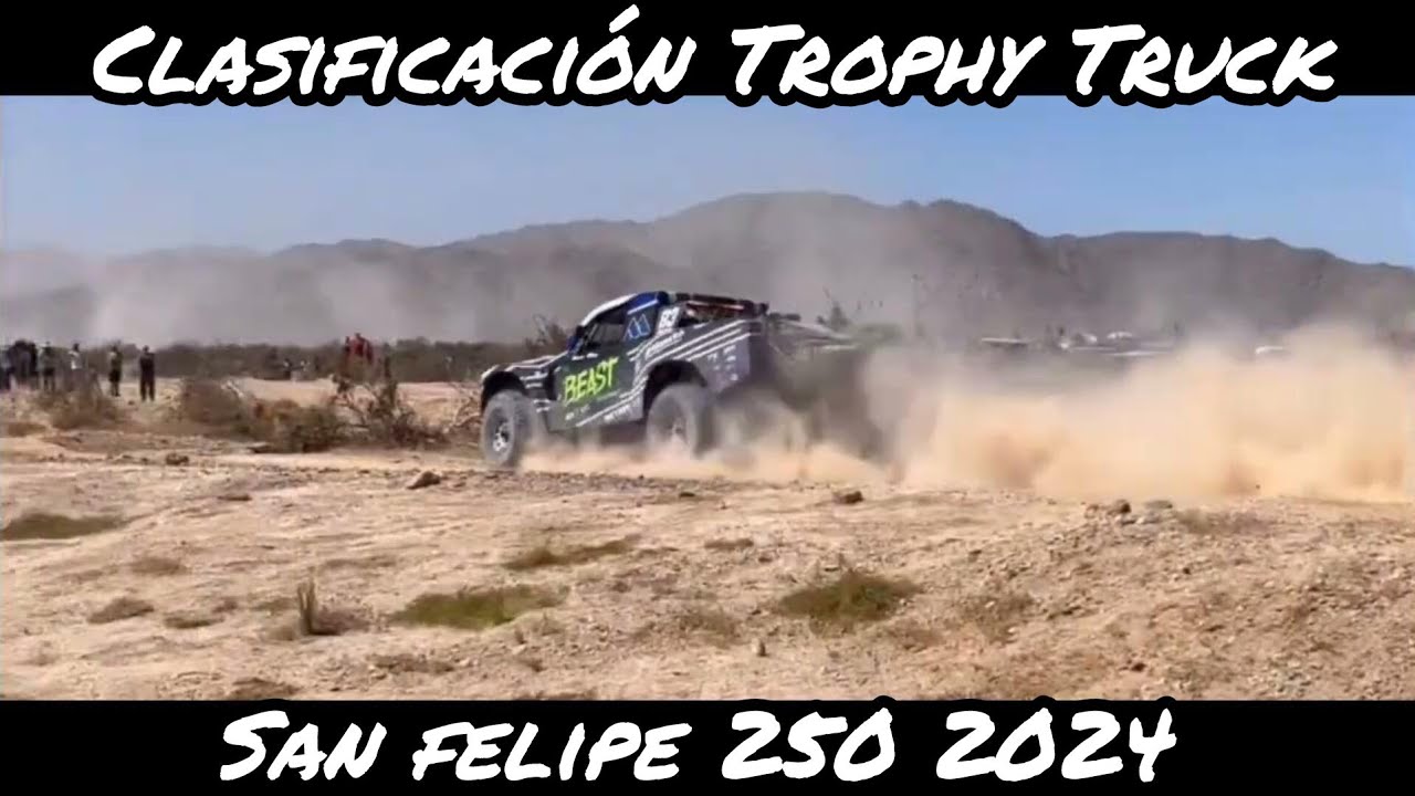 San Felipe 250 clasificación |Score international |Rueda Tv # ...