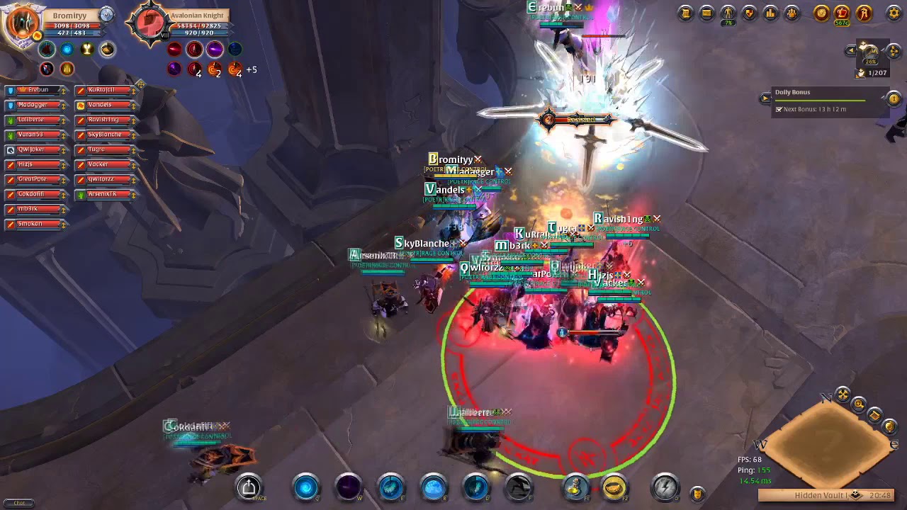 Albion Online - T8.3 Avalonian Dungeon - Arcane Staff - YouTube