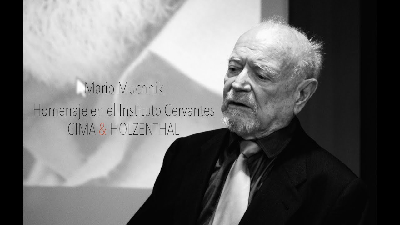 Mario Muchnik - Homenaje en el Instituto Cervantes - YouTube