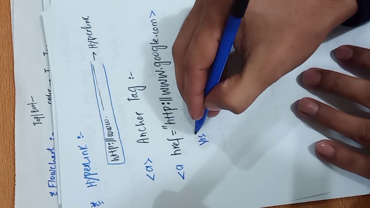 9th Class Computer lecture Define a Hyperlink - YouTube