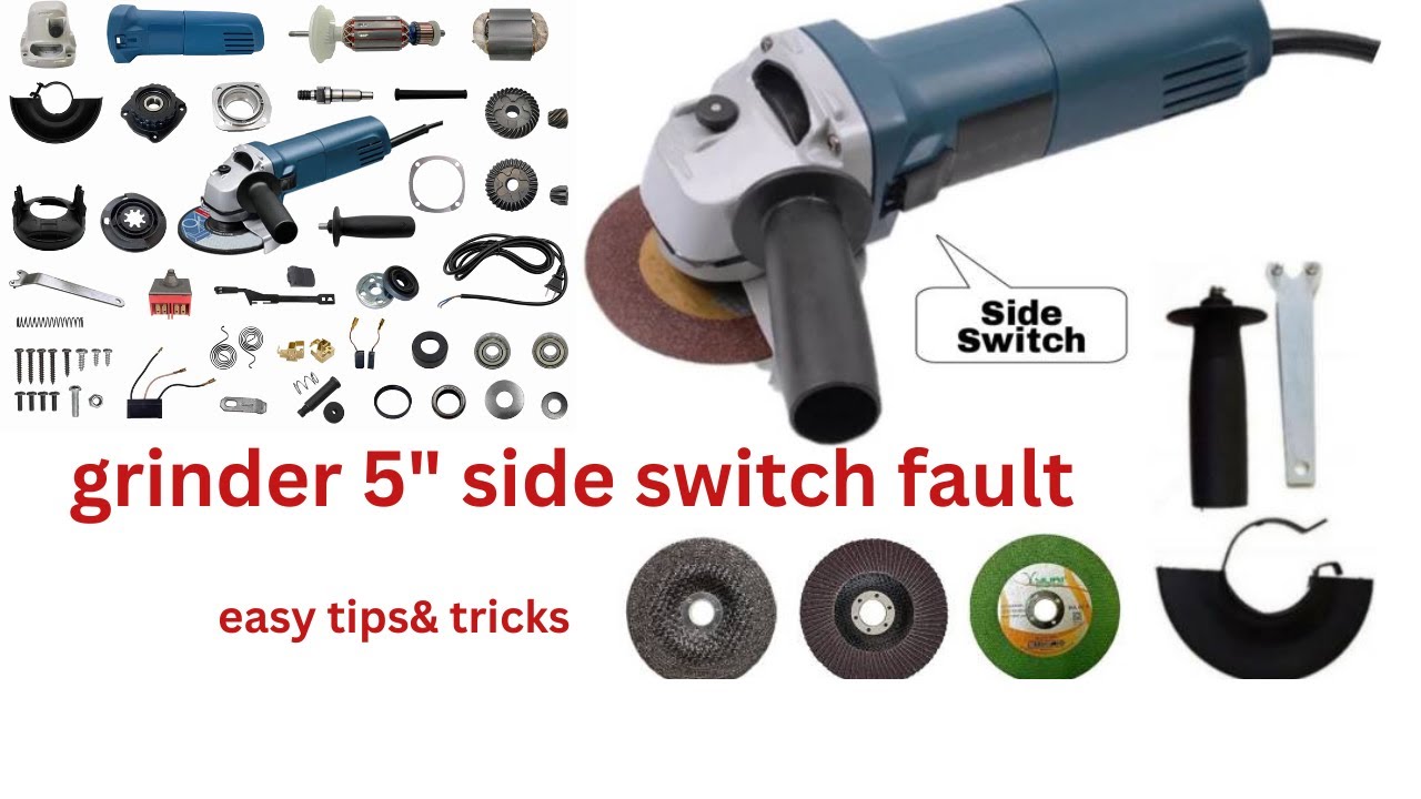 angle grinder side switch fault|Grinder switch fault |Repair Bosch ...