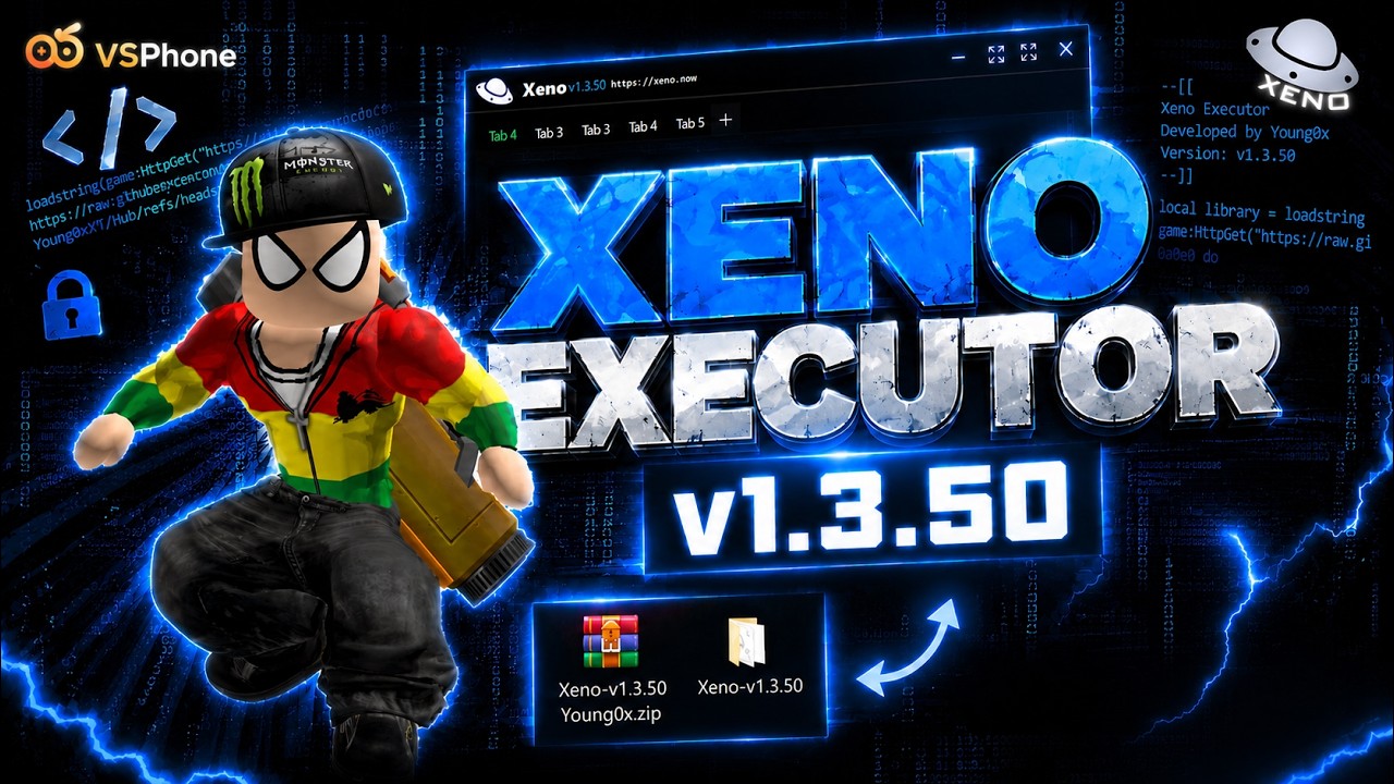 🚀 CÓMO DESCARGAR XENO EXECUTOR v1.3.50 CORRECTAMENTE | Guía Completa 🚀 ...