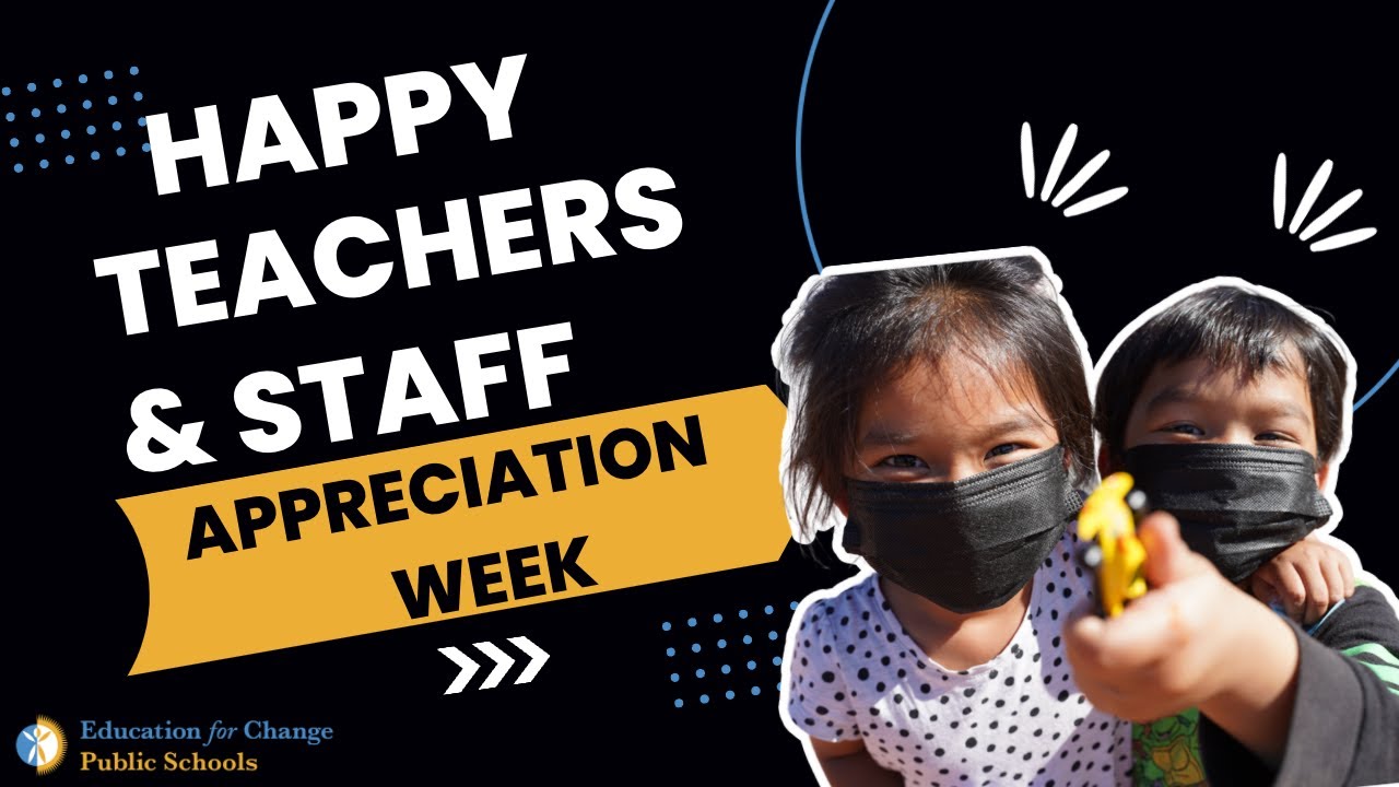 Happy Teachers & ESS Staff Appreciation Week! - YouTube