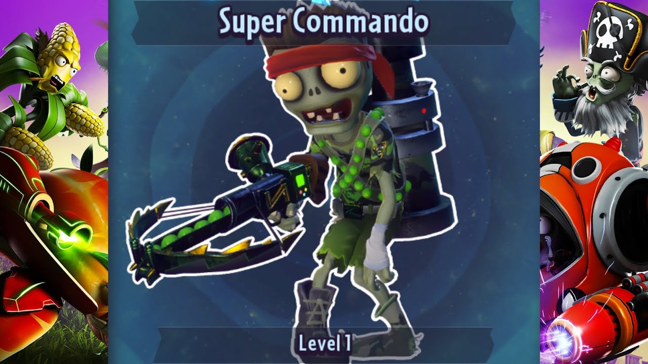 ep315: Super Commando Gameplay #PvZGW2 - YouTube