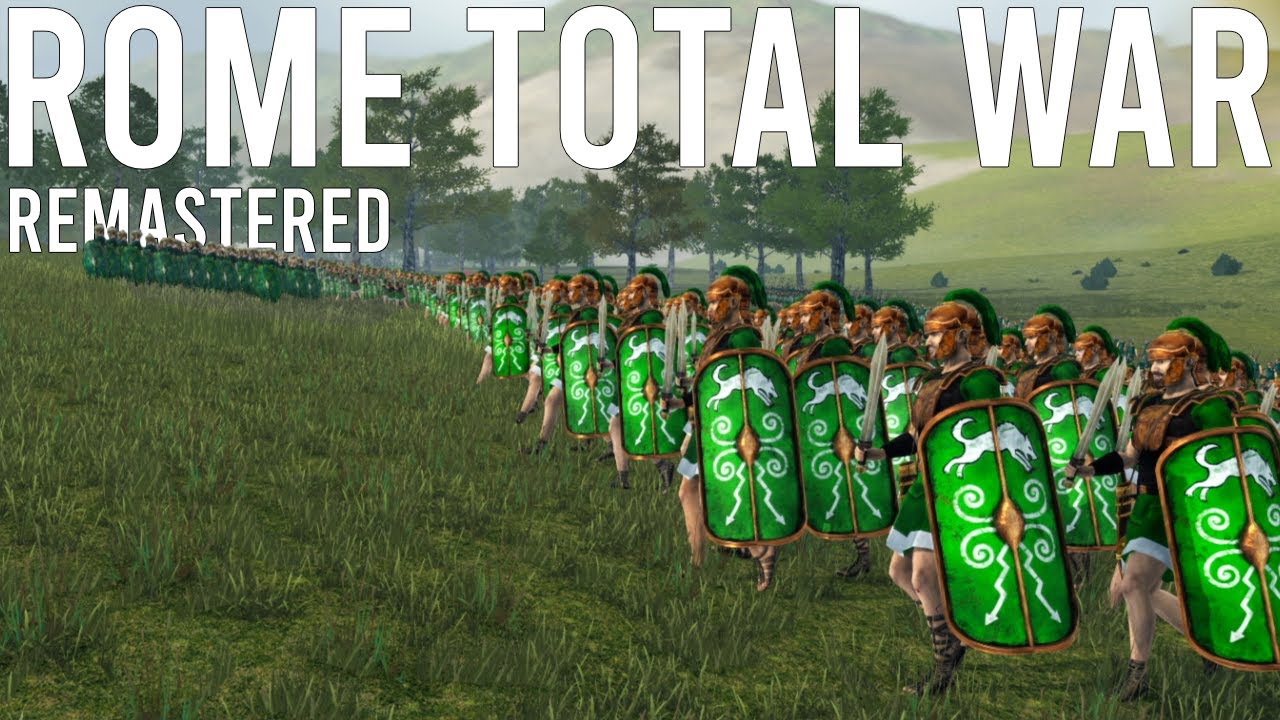 I FINALLY Played ROME TOTAL WAR REMASTERED - YouTube