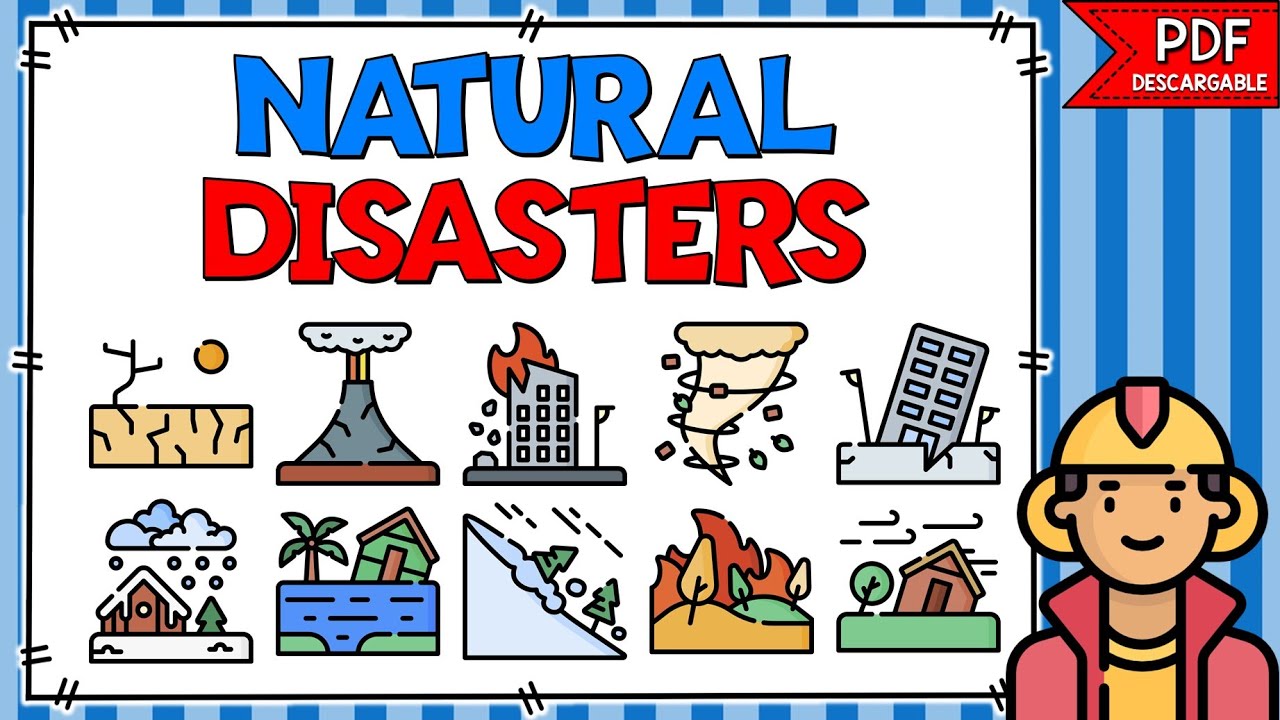 DESASTRES NATURALES EN INGLÉS - NATURAL DISASTERS | PALABRAS DEL CLIMA ...