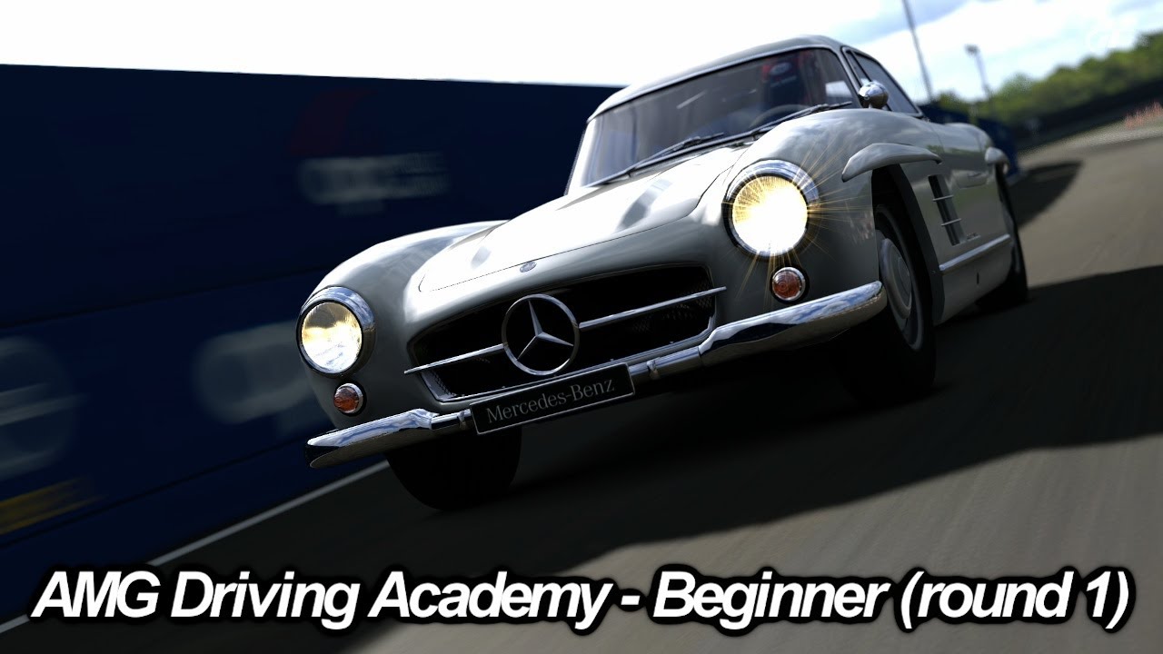 ROAD TO GT5 - AMG Driving Academy - Beginner (round 1) - Gold 1'33''295 ...