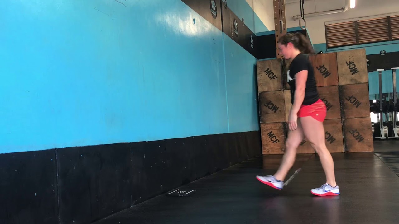 Handstand Push-up Kick-up - YouTube
