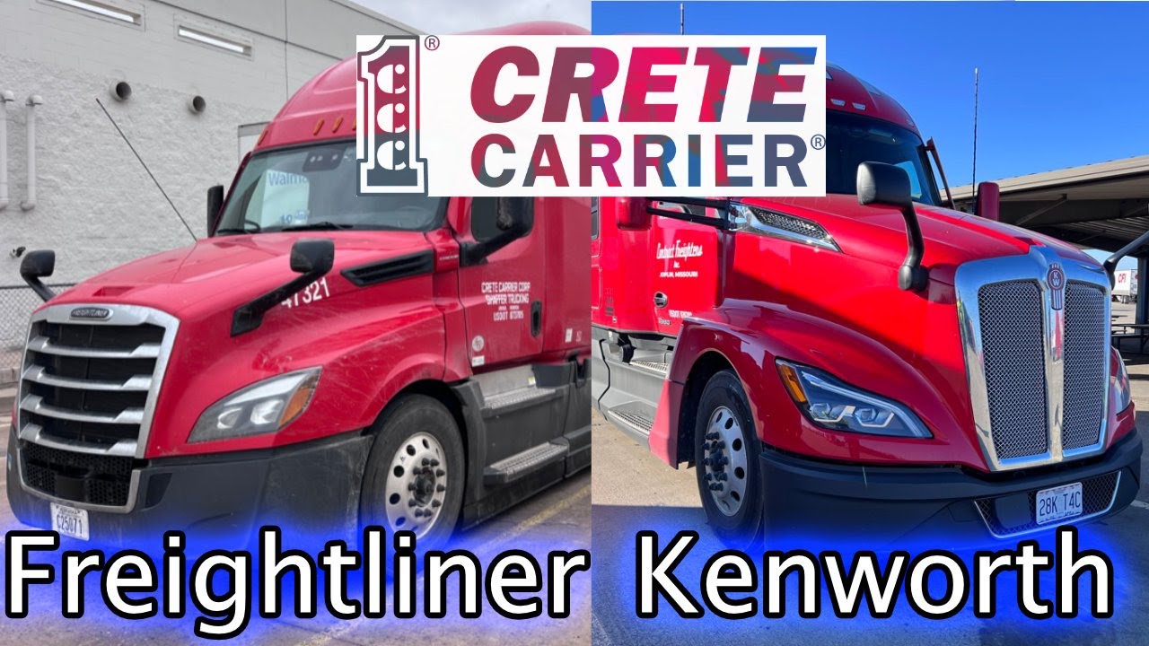 2024 Freightliner Cascadia vs. 2024 Kenworth T680 Next Gen | Crete ...