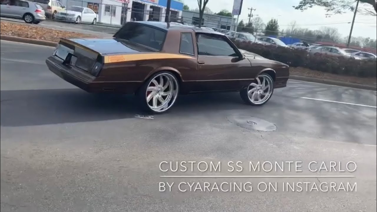 CUSTOM SS MONTE CARLO ON 24 inch FORGIATO RIMS - YouTube