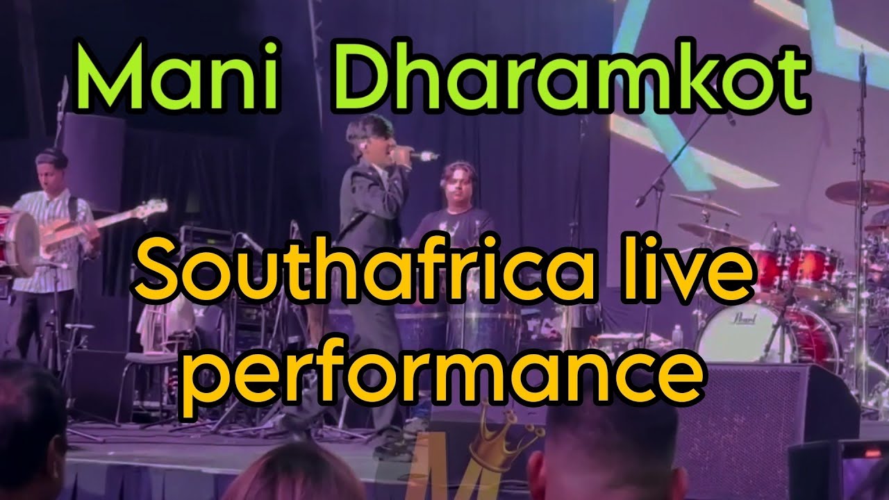 SOUTH AFRICA LIVE PERFORMANCE MANI DHARAMKOT ( junior singer) - YouTube