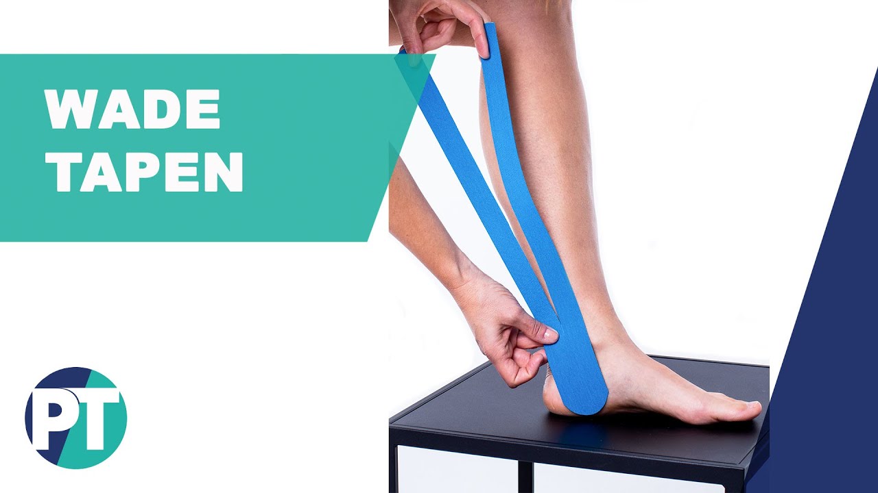 Tape Anleitung » Die Wade tapen bei Krämpfen und zur Vorbeugung von ...