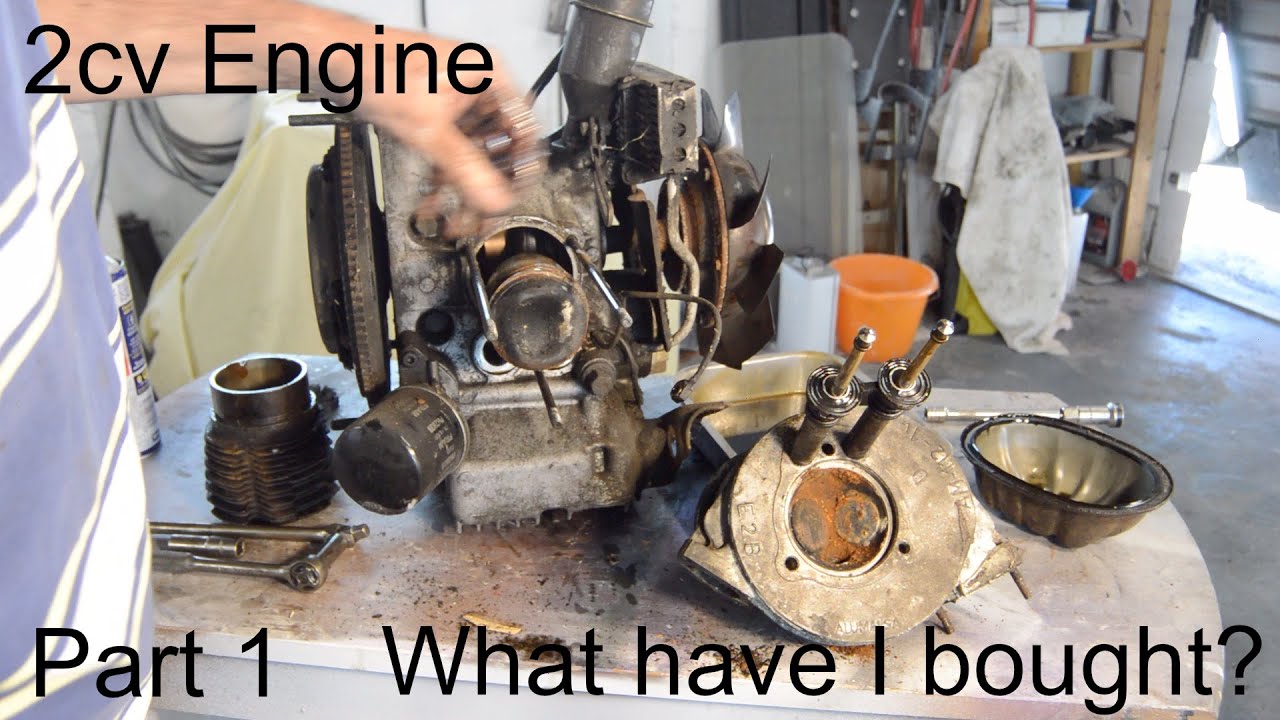 2cv Engine Part 1 - YouTube
