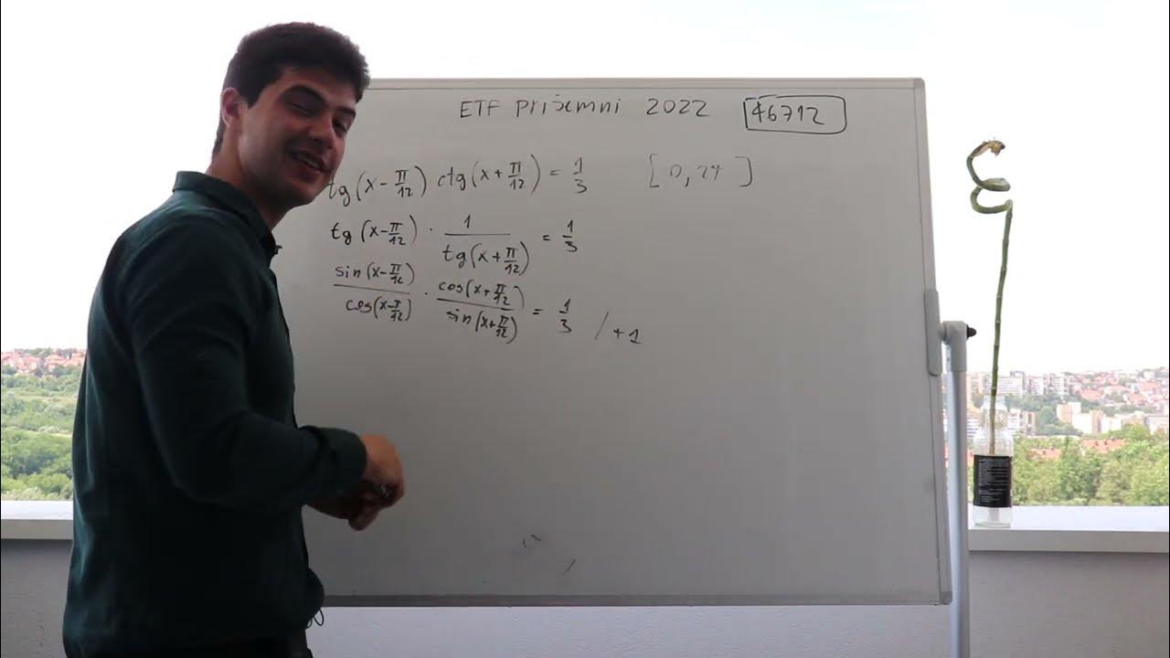 ETF prijemni 2022 (14. zadatak) - YouTube
