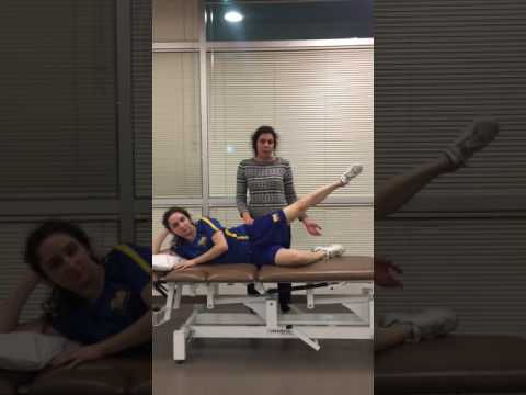 Straight Leg Raise (SLR) - Flexion/Abduction/Adduction/Extension - YouTube