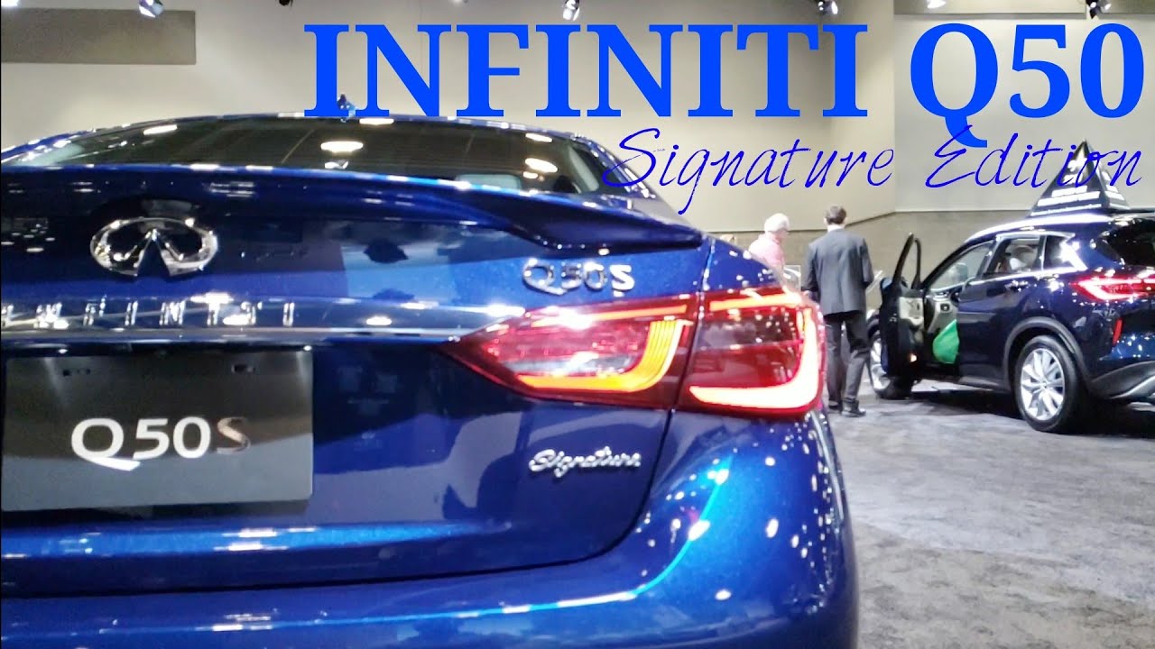 2020 INFINITI Q50 S SIGNATURE SERIES - YouTube