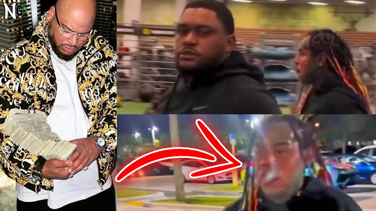 6ix9ine Bodyguard Claims Bullet Guzman DID NOT Jump Him & NEW FOOTAGE ...